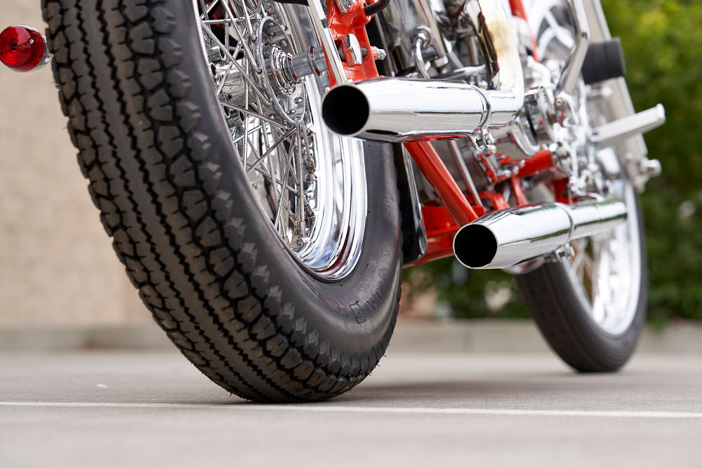 Captain America and Billy Bike - Denvers Choppers