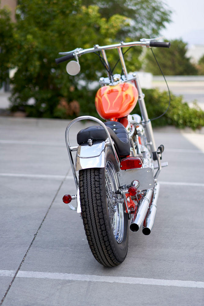 Captain America and Billy Bike - Denvers Choppers